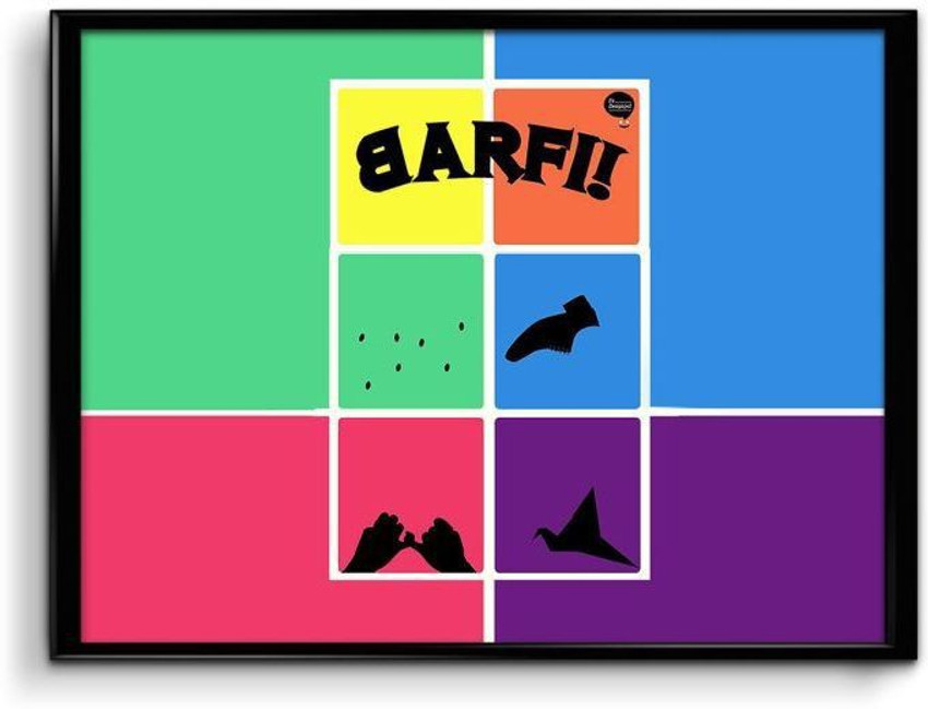 Barfi Minimal Poster