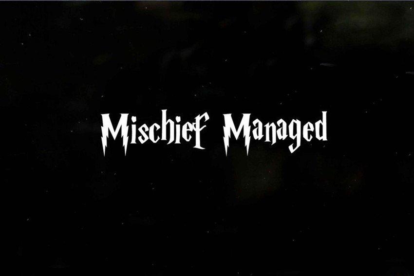 Mischief Managed Wallpaper