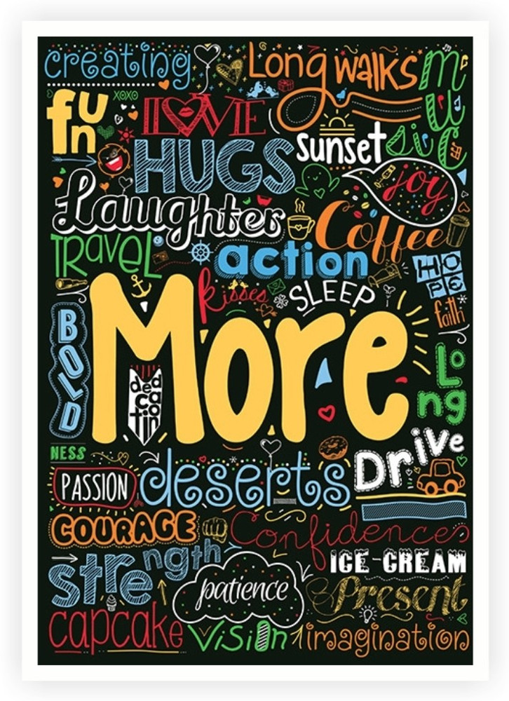 Inspirational Word Collage