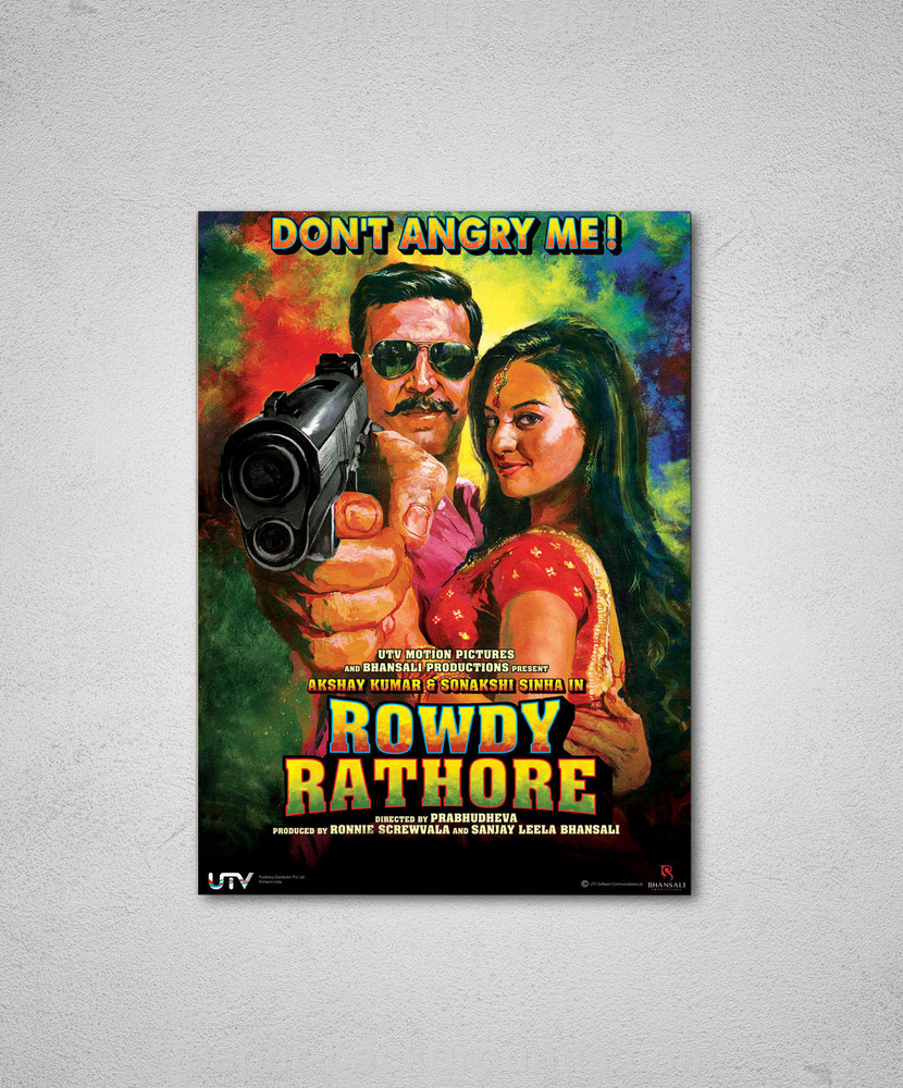 Rowdy Rathore Poster Rowdy Rathore Innovative Posters! Talk