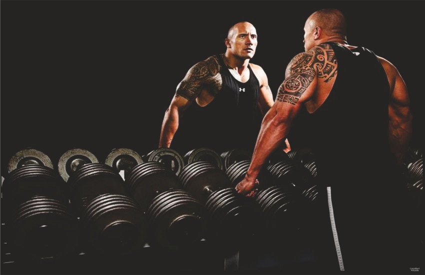 The Rock In The Gym