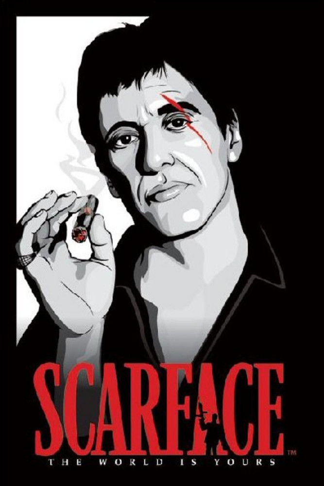 Scarface The World Is Yours Poster