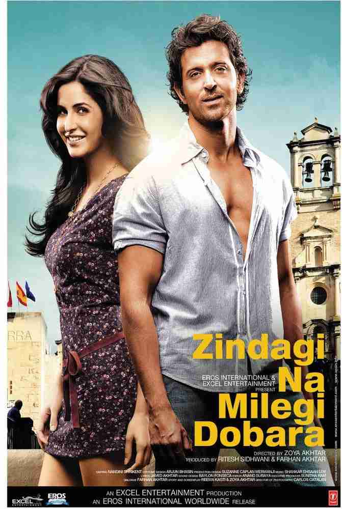 Zindagi Na Milegi Dobara Poster High Quality Zindagi Na Milegi Dobara