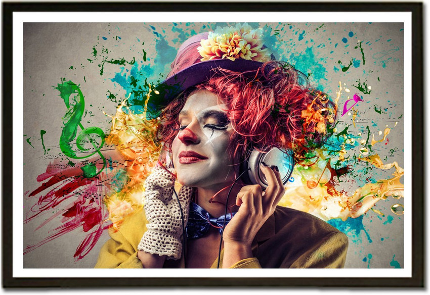 Listening To Music Art