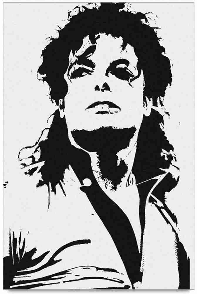 Michael Jackson Silhouette Outline Moonwalk Dance, Mechanical Dance,