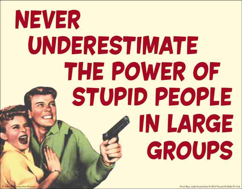 Stupid People Guns
