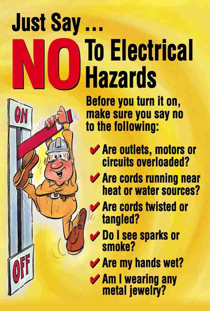 Electrical Safety Posters In Hindi