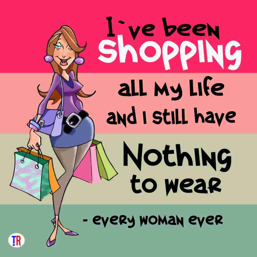 Shopping Quotes Funny