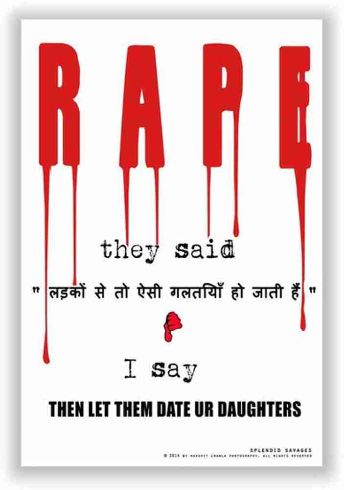 Date Rape Posters