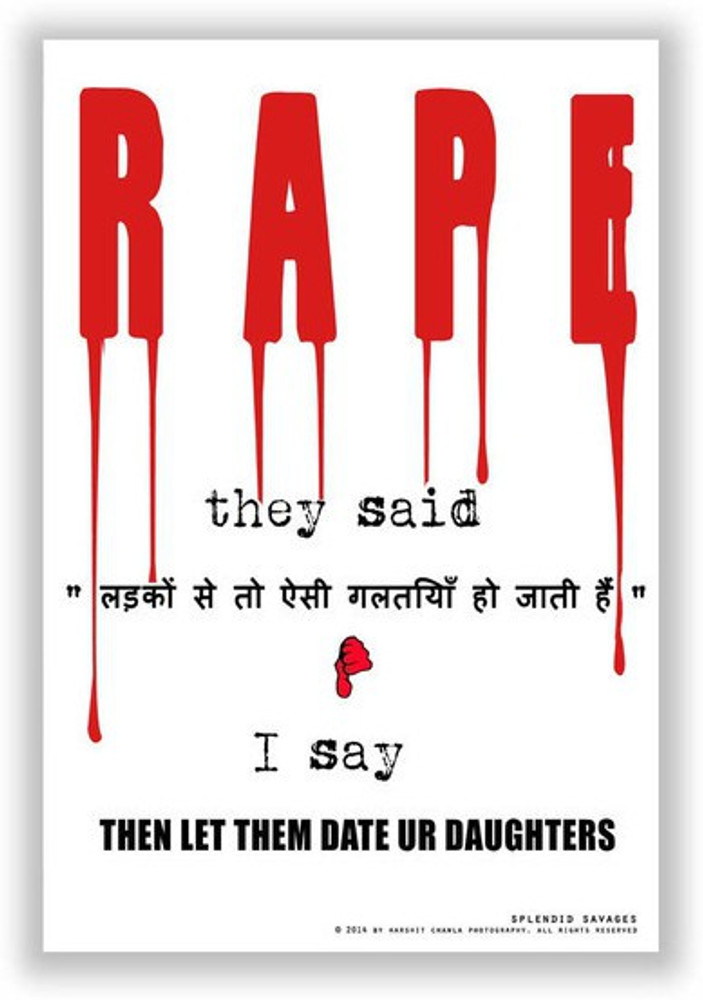 Date Rape Posters