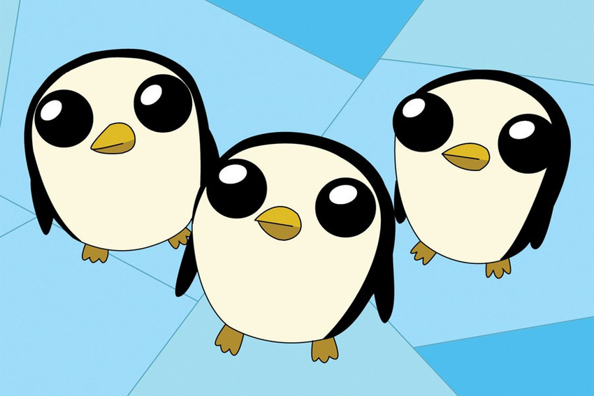 Cute Gunter Adventure Time Wallpaper