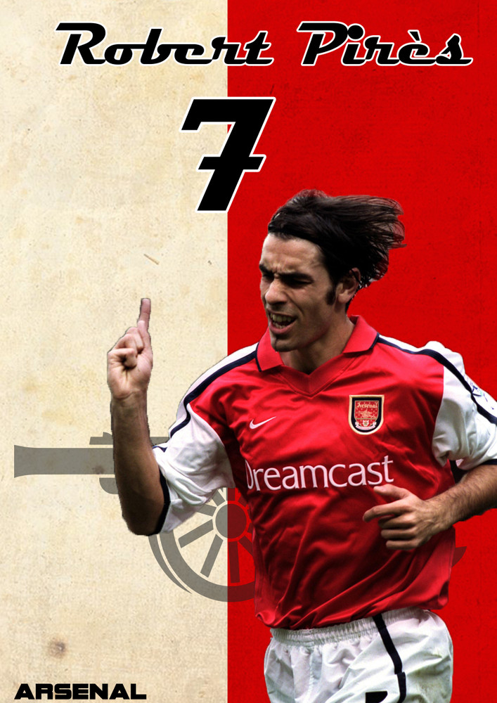Robert Pires Arsenal Wallpaper