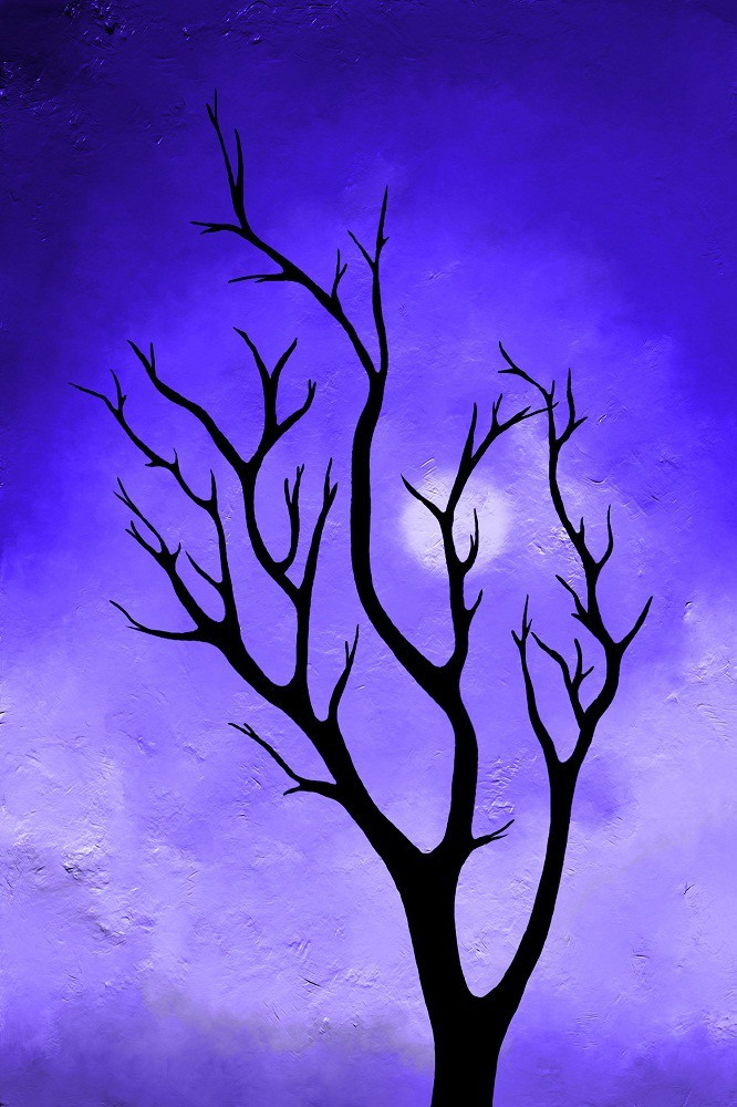 Dark Tree Paintings