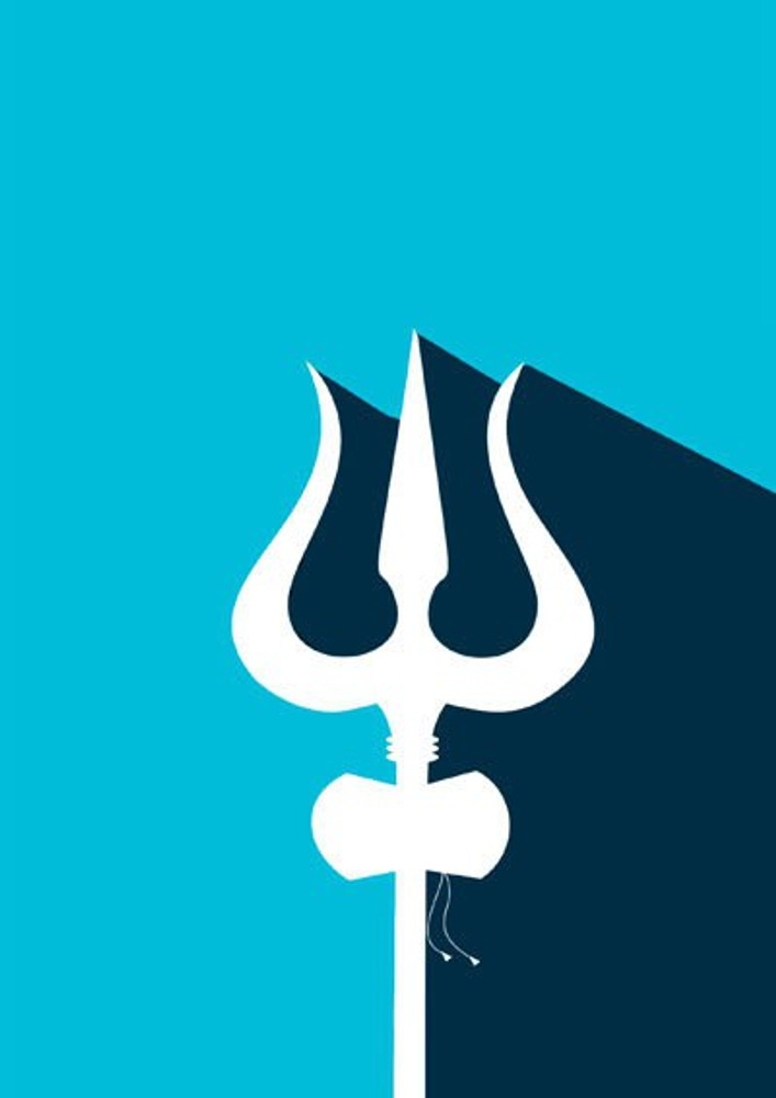 Shiva Trishul Art