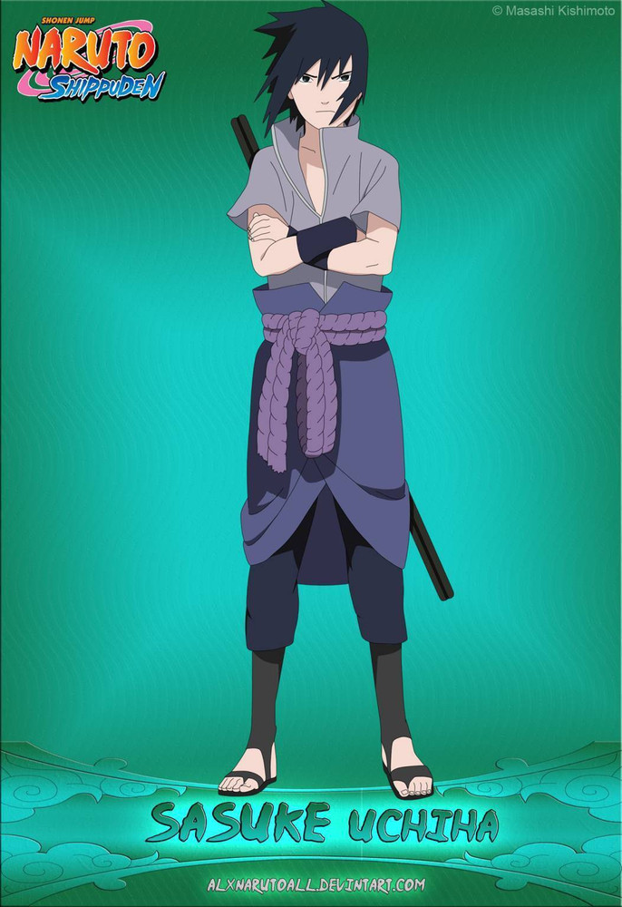 Sasuke Uchiha Shippuden Full Body
