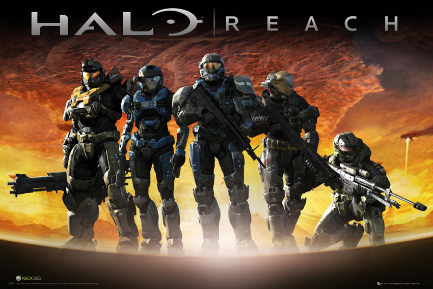 Halo Reach Image To Print HALO REACH Inspired Noble 6 Art Print