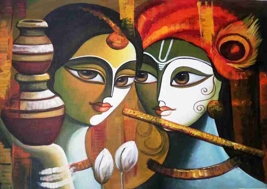 Flute Abstract Painting