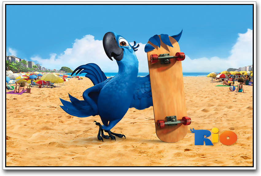 Rio Movie Blu Rio 3D Blu Ray (Blu Ray 3D + Blu Ray + DVD + Digital SD)