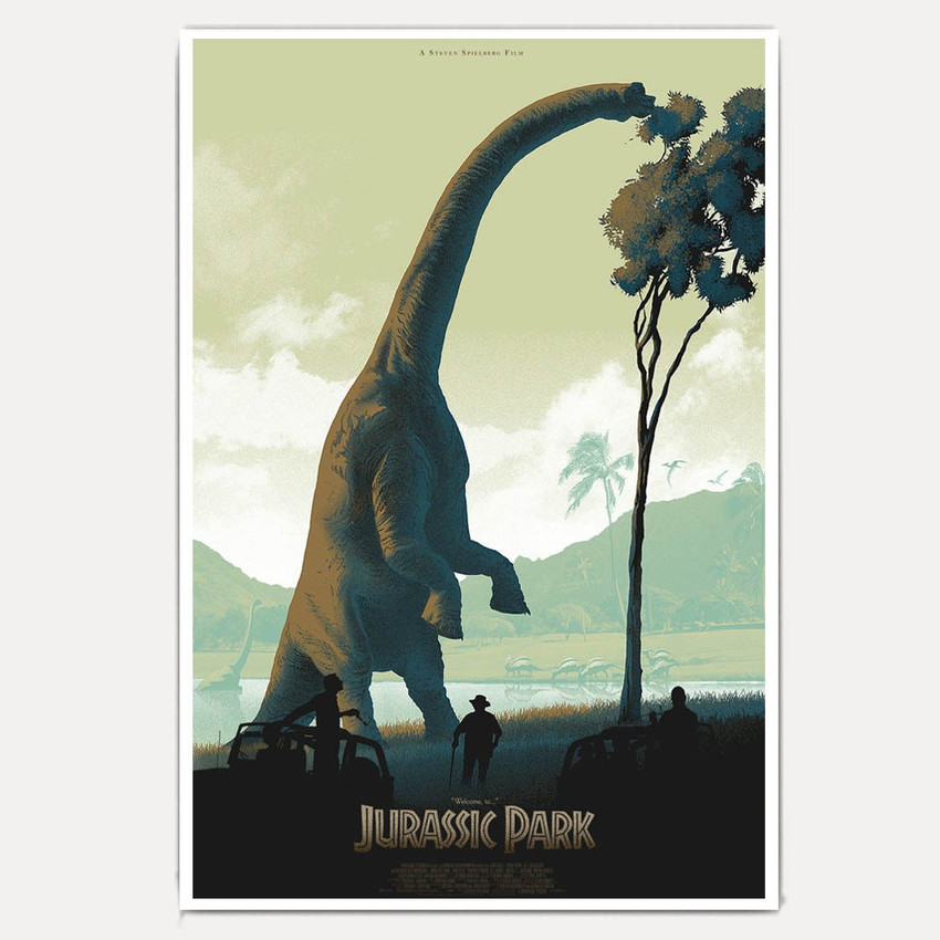 Original Jurassic Park Movie Poster