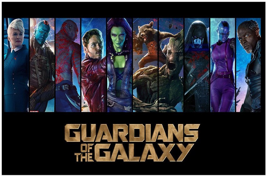 Guardians Of The Galaxy Movie Cover