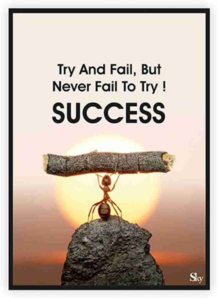 Never Try Never Fail Quote Ever Tried. Ever Failed. No Matter. Try