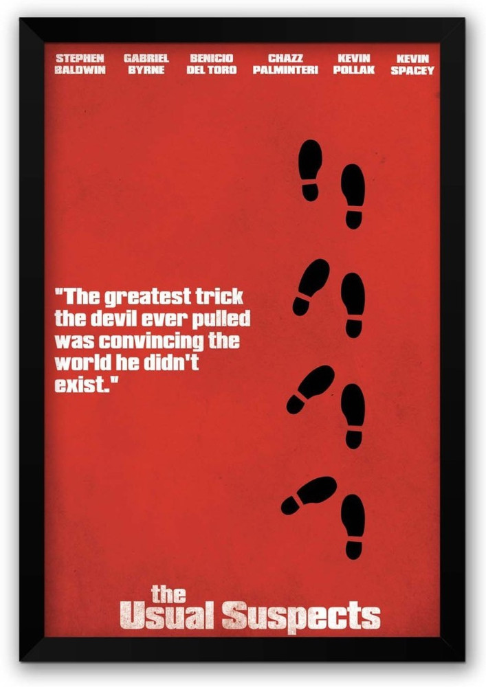 The Usual Suspects Minimalist Poster