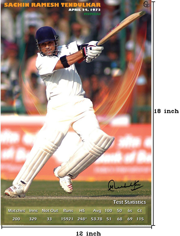 Sachin Tendulkar 200 Test Wallpaper