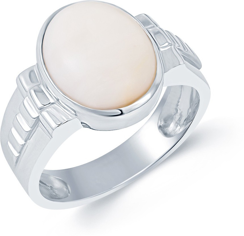 Opal silver ring design store