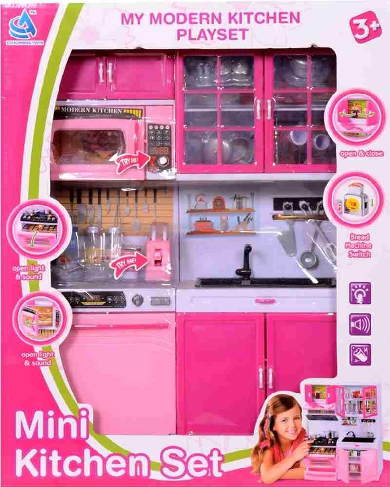 Kitchen Set Mini LEAPRCSTORE Mini Kitchen Set For Toddlers With