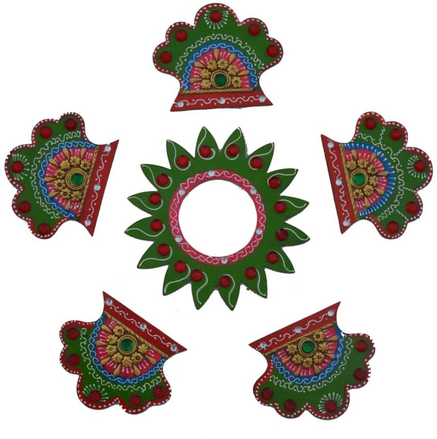 Kalash Design Rangoli