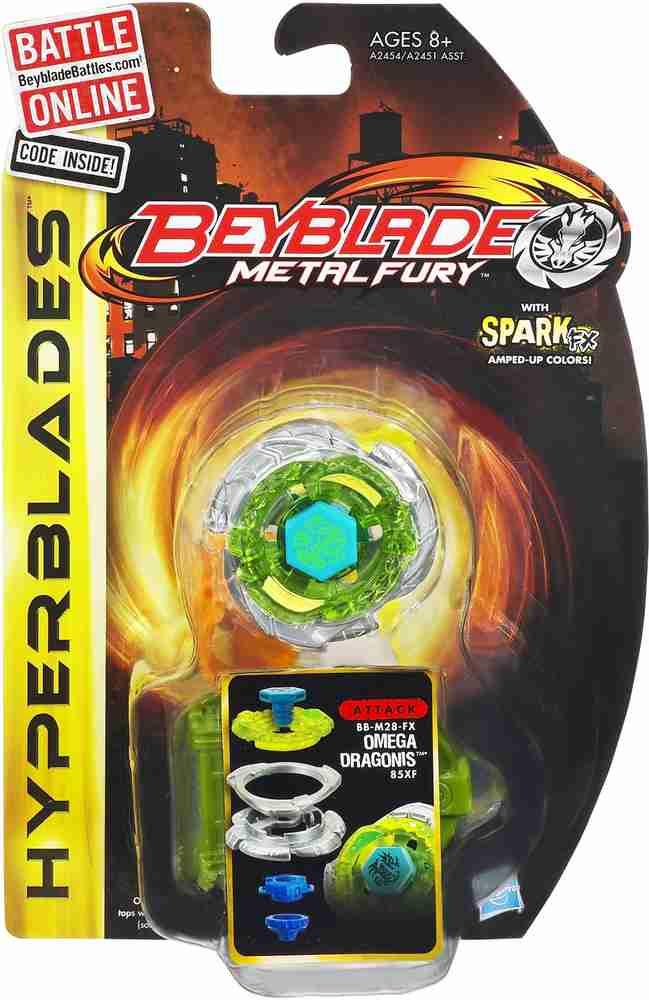 Beyblade Metal Fury Omega Dragonis