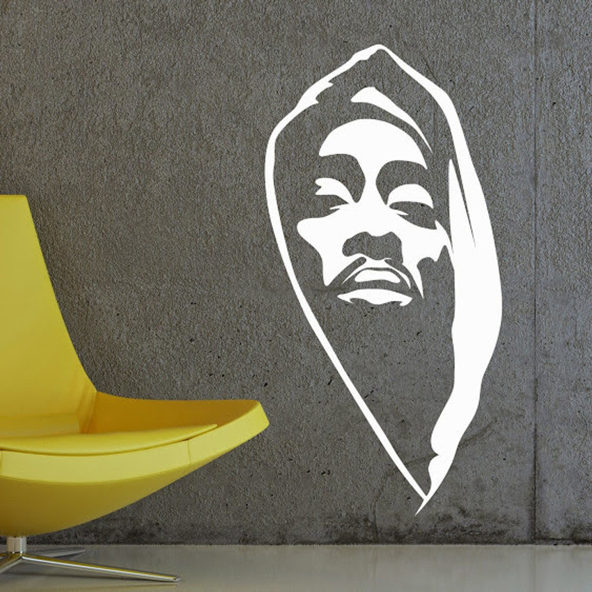 Tupac Color Stencil