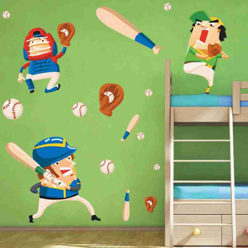 Baseball Game Cartoon