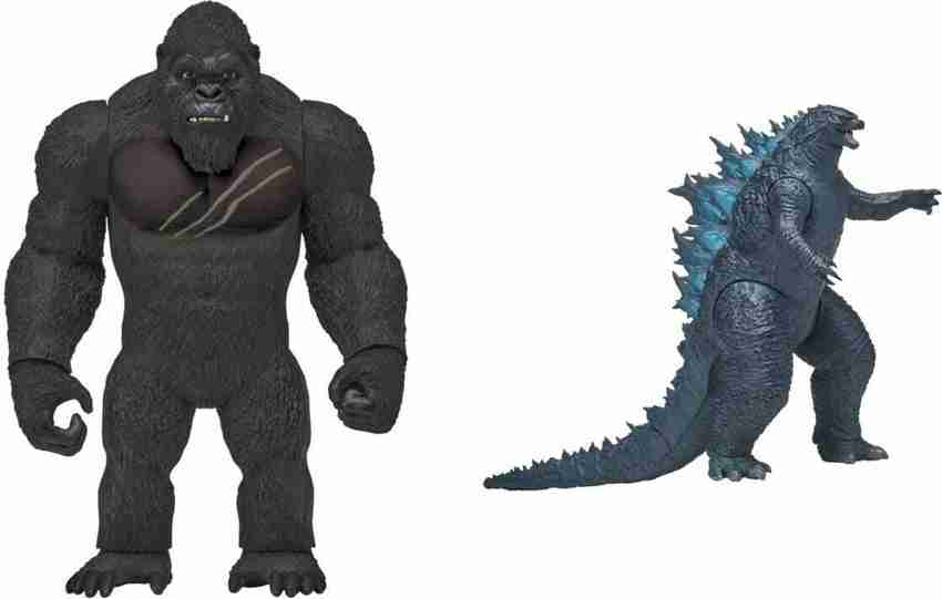 Godzilla vs Kong - Giant King Kong and Godzilla Action Figure 11🥃 ...