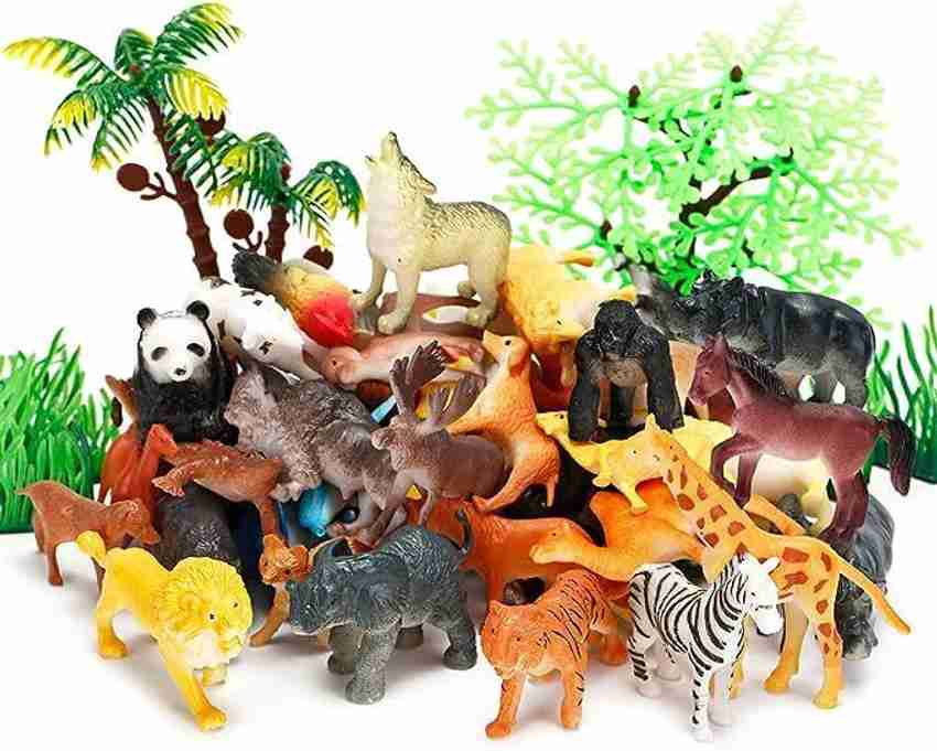 Small zoo animals toys store