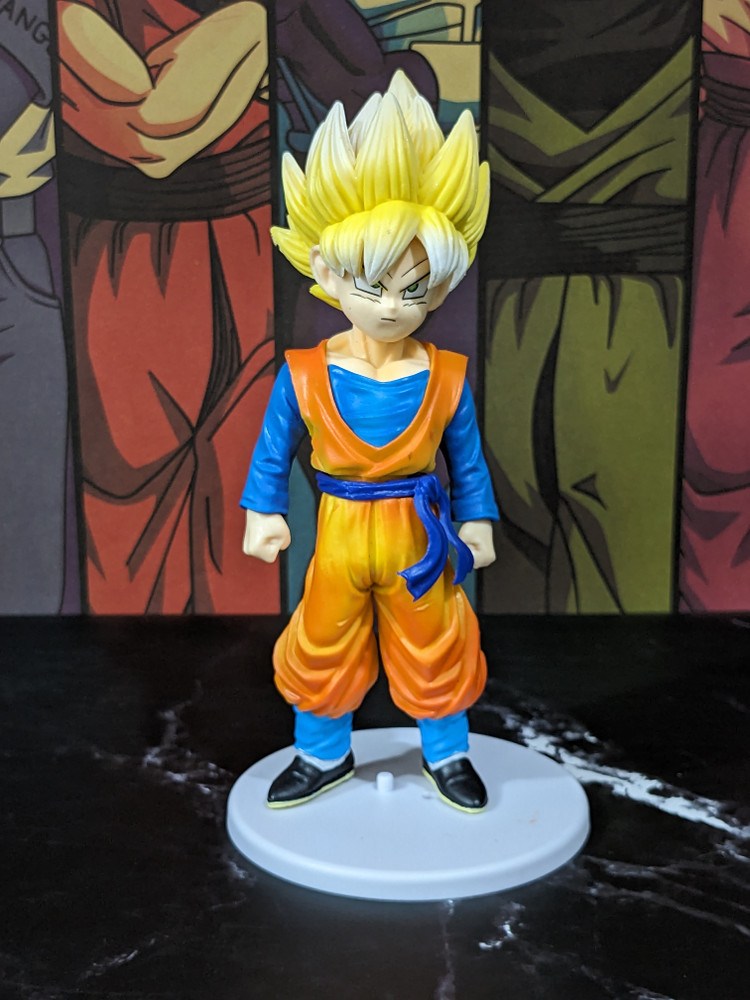 Goten Super Saiyan Drawing Raregets DBZ 18 Cm Super Saiyan Son Goten