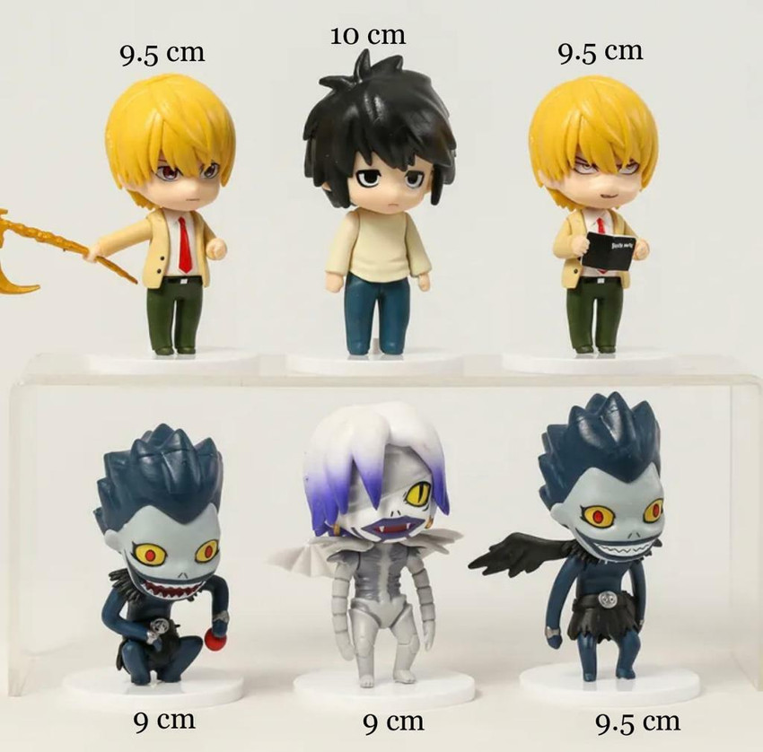 Mubco Death Note Action Figure Anime Character Statue Model Collectible Toys Gift 6pcs Death Note Action Figure Anime Character Statue Model Collectible Toys Gift 6pcs Buy Death Note toys in