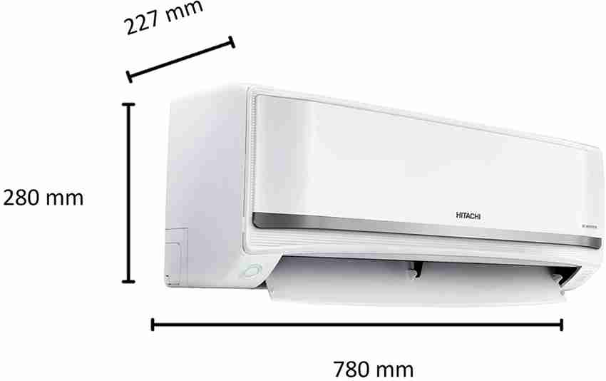 Flipkart Buy Hitachi 2023 Model 1 Ton 5 Star Split Inverter AC White Online at best Prices In India