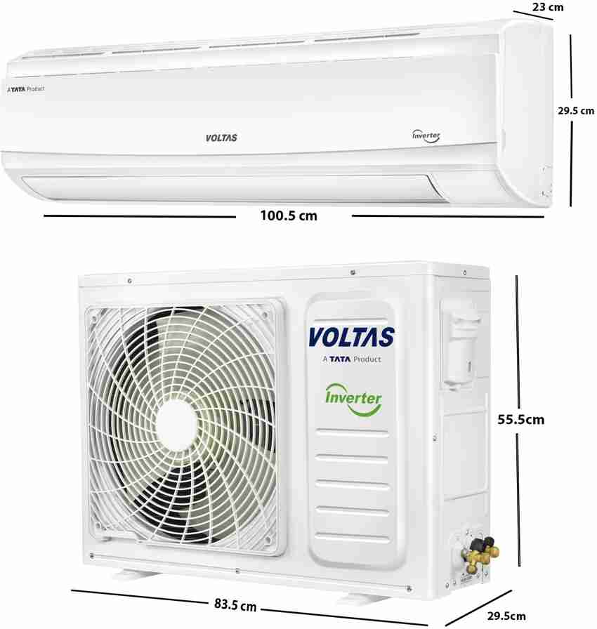 Flipkart Buy Voltas 1.5 Ton 5 Star Split Inverter AC White Online at best Prices In India