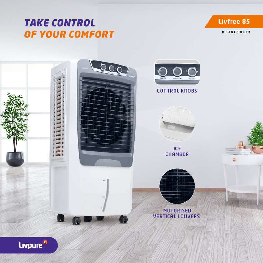 LIVPURE 85 L Desert Air Cooler Price in India Buy LIVPURE 85 L Desert Air Cooler online at Flipkart