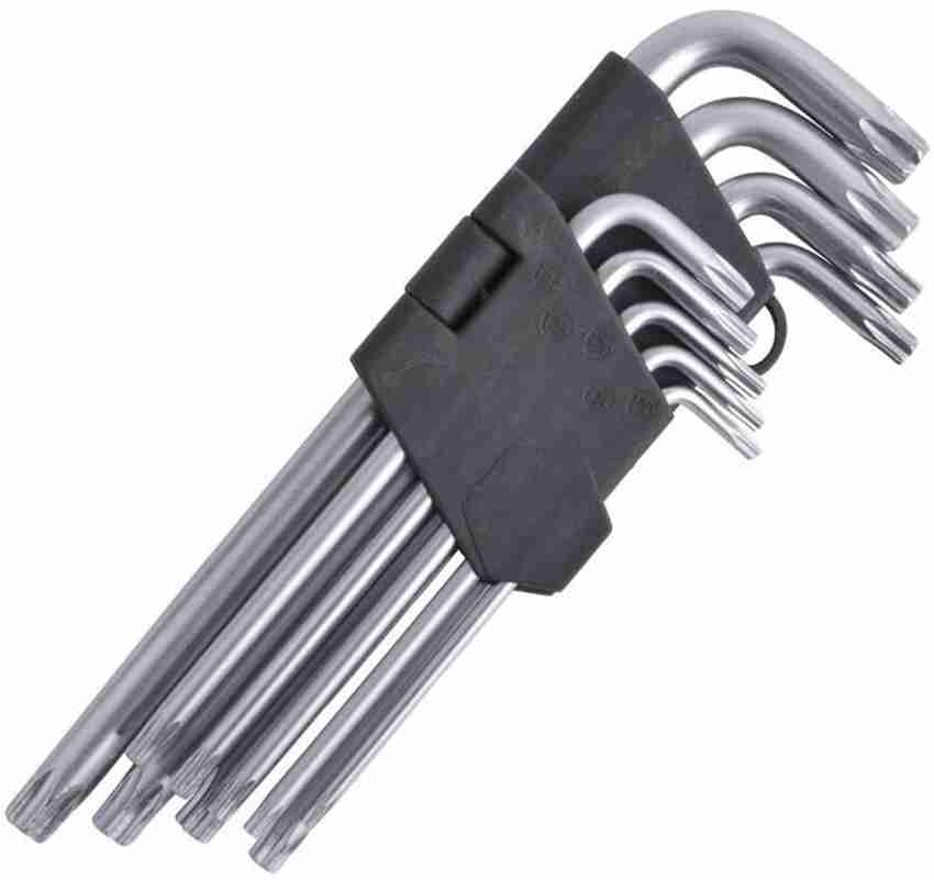 Allen wrenches with holes in the center store