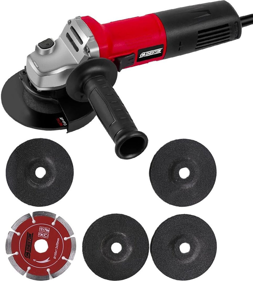 CHESTON Angle Grinder for Grinding 4 Inch 900W with 1 Cutting Blade 4 Grinding Wheel Angle Grinder Price in India Buy CHESTON Angle Grinder for Grinding 4 Inch 900W with 1 Cutting