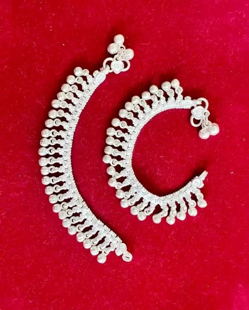 GINNI JEWELERS Silver Anklet Price in India Buy GINNI JEWELERS Silver Anklet Online at Best Prices in India Flipkart