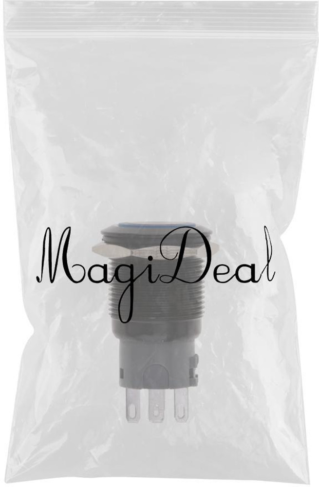 Waterproof Push Button Switch 12v Waterproof 16mm 120 Volt Momentary