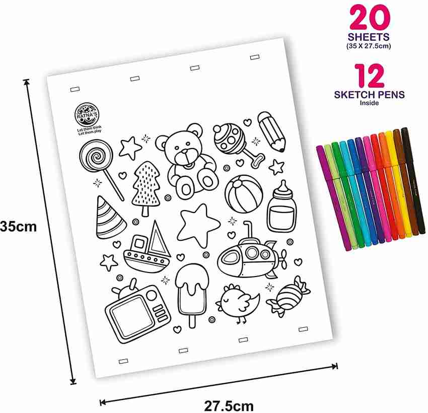 coloring pages and rtv