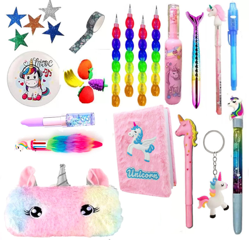 Flipkart Conjoin Unicorn stationery set for girls kids return gift for birthday parties unicorn