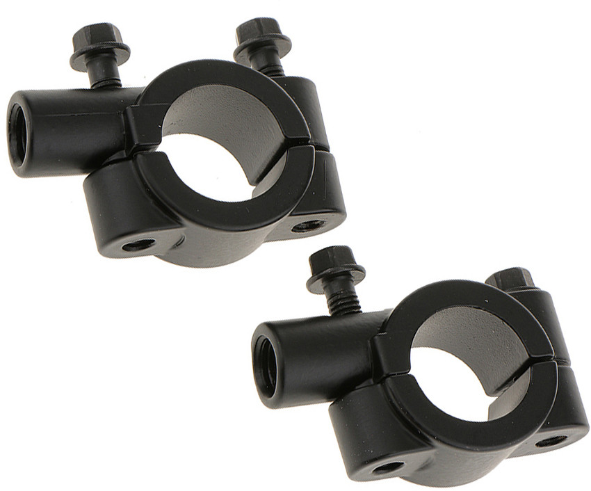 BNF 1 Pair 10mm Motorcycle Bike Handlebar Mirror Clamp Mounting Bracket black Combo Price in India Buy BNF 1 Pair 10mm Motorcycle Bike Handlebar Mirror Clamp Mounting Bracket black Combo online