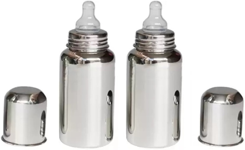 SOLIDA Baby Stainless Steel Water Milk Feeding Bottle for Kids New Born 304 Grade BPA Price in India Buy SOLIDA Baby Stainless Steel Water Milk Feeding Bottle for Kids New Born 304 Grade