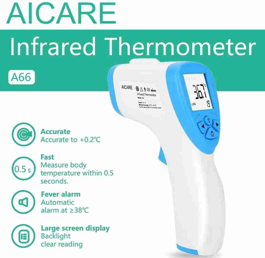 Aicare infrared thermometer a 66 store