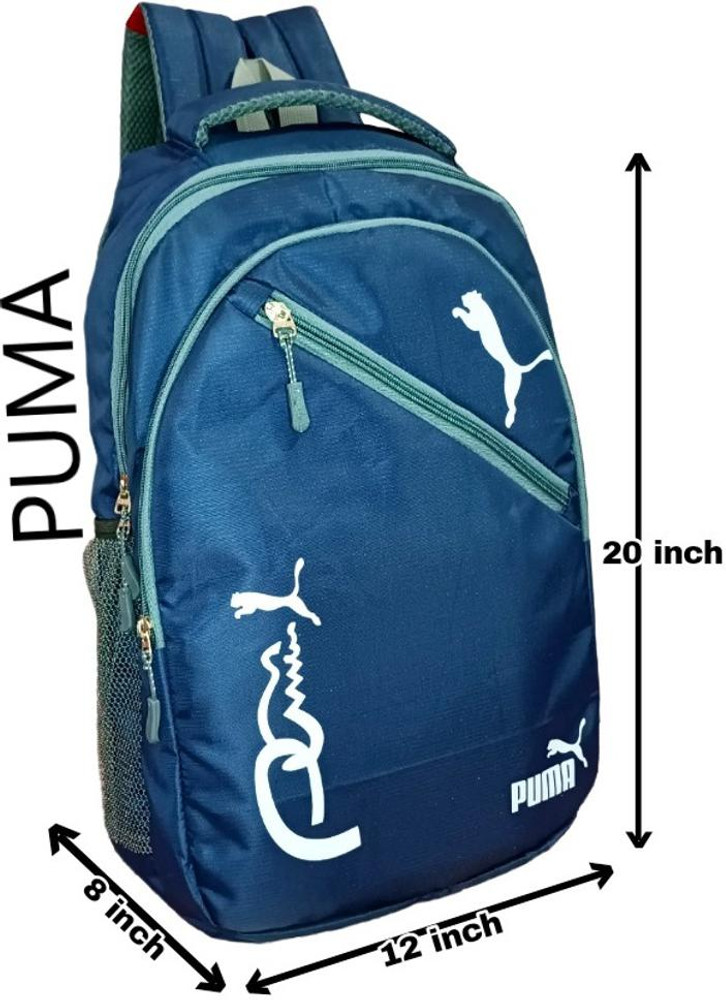 Theluggageshop Puma Laptop Bag For school And colleges 35 L Laptop Backpack Blue Price in India Flipkart